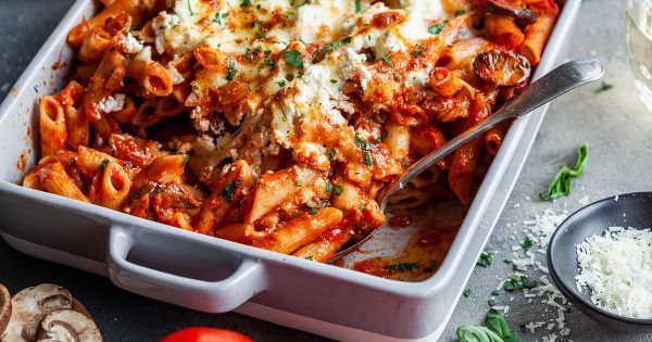 Penne aux champignons et à la ricotta - Italpasta