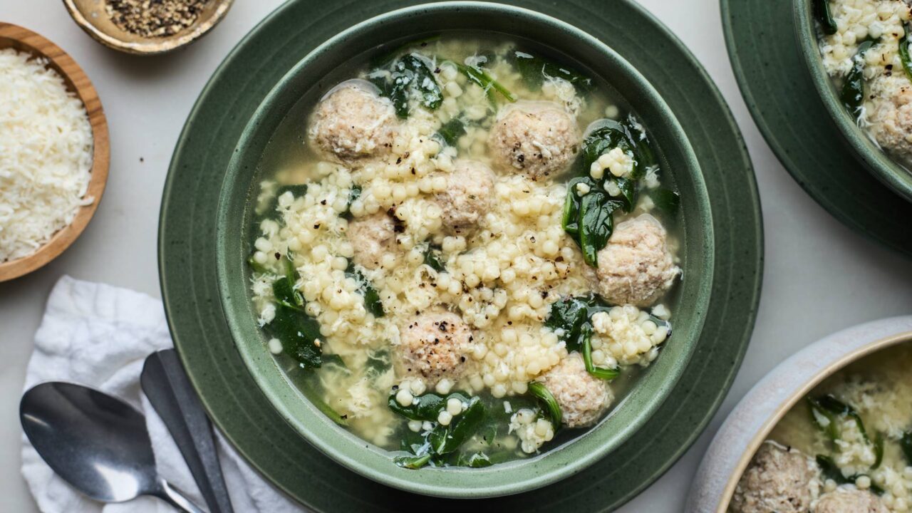 Italian Wedding Soup with Acini di Pepe - Italpasta Limited